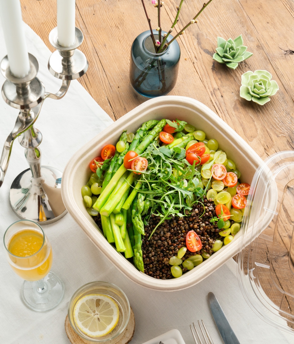 New BePulp Compostable Solutions : Catering bowls - Sabert