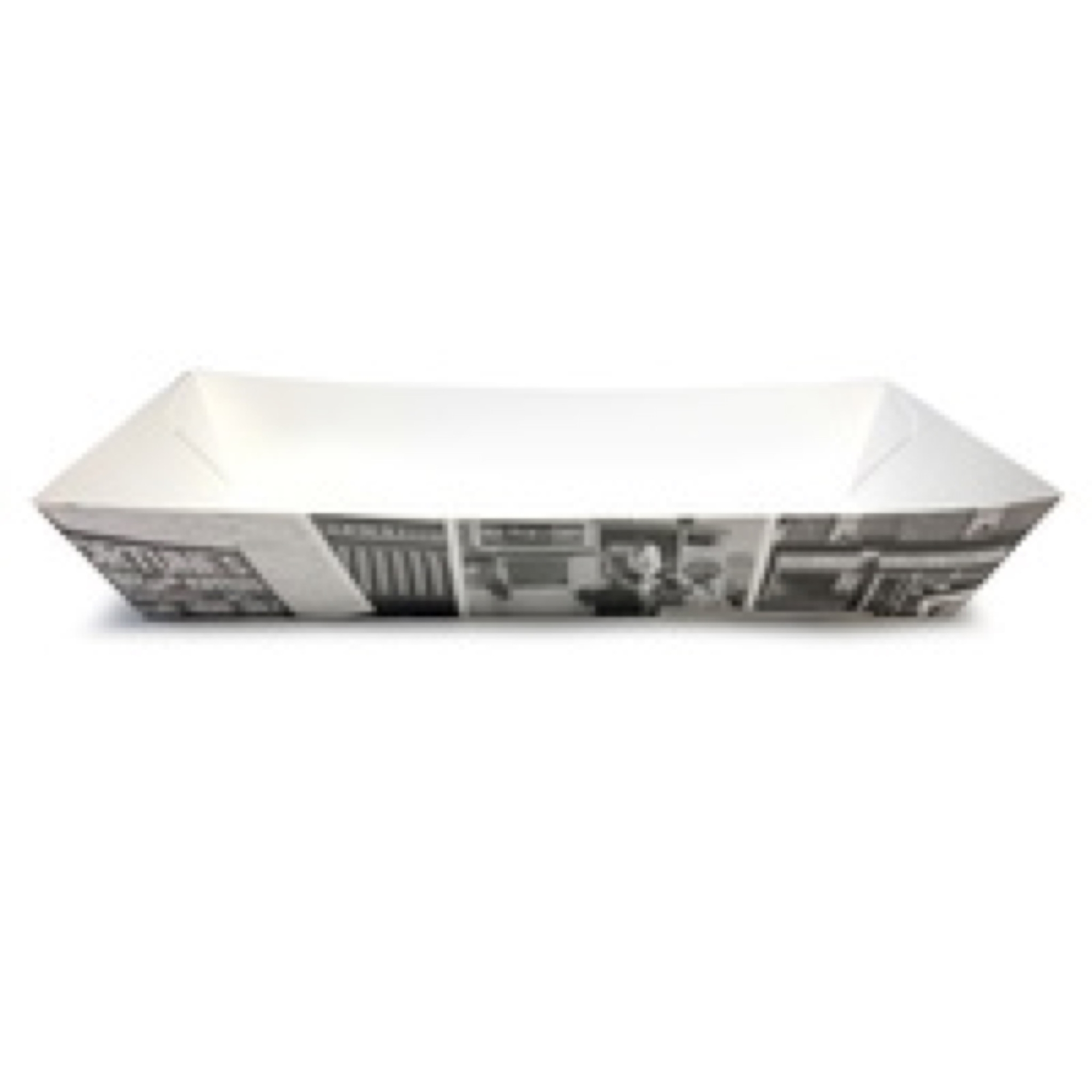 Retro Newsprint Large Tray - Sabert