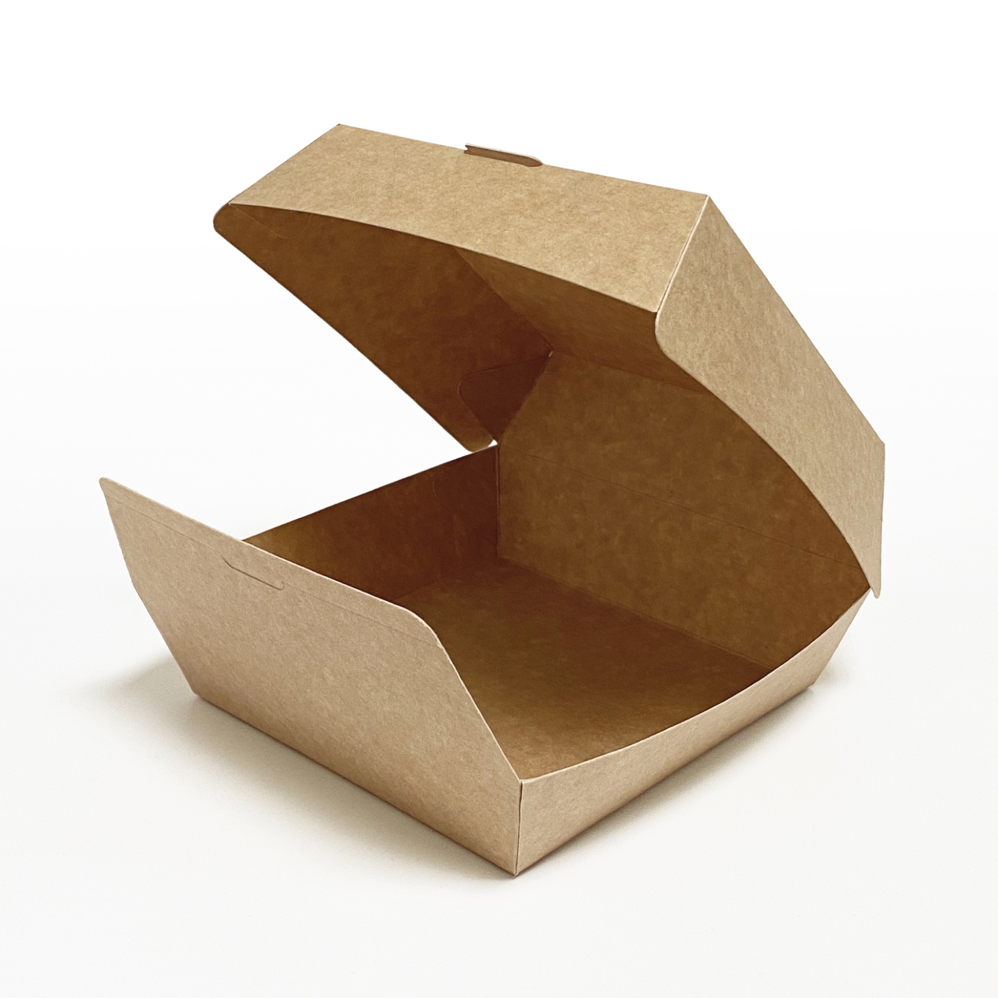 Simply Kraft Burger Box Large - Sabert