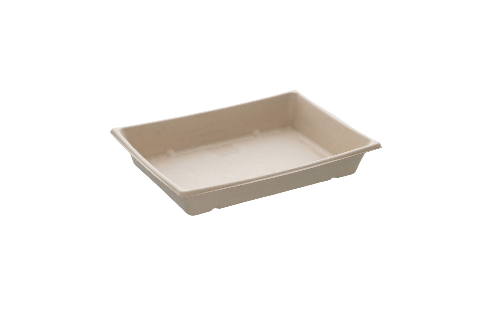 Pagoda rectangular tray 750ml 16x22cm - Sabert