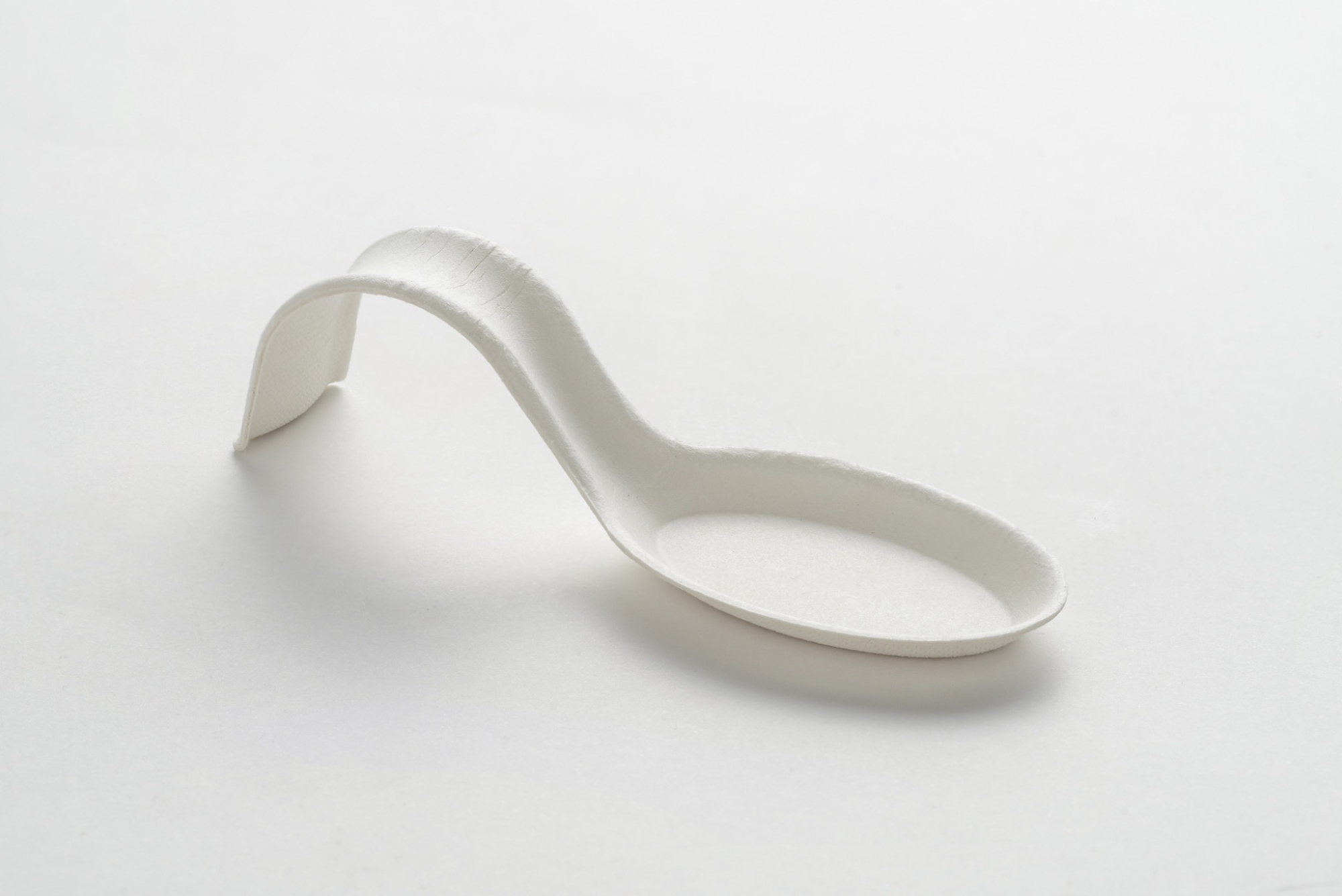 Curly spoon white 12x4cm - Sabert