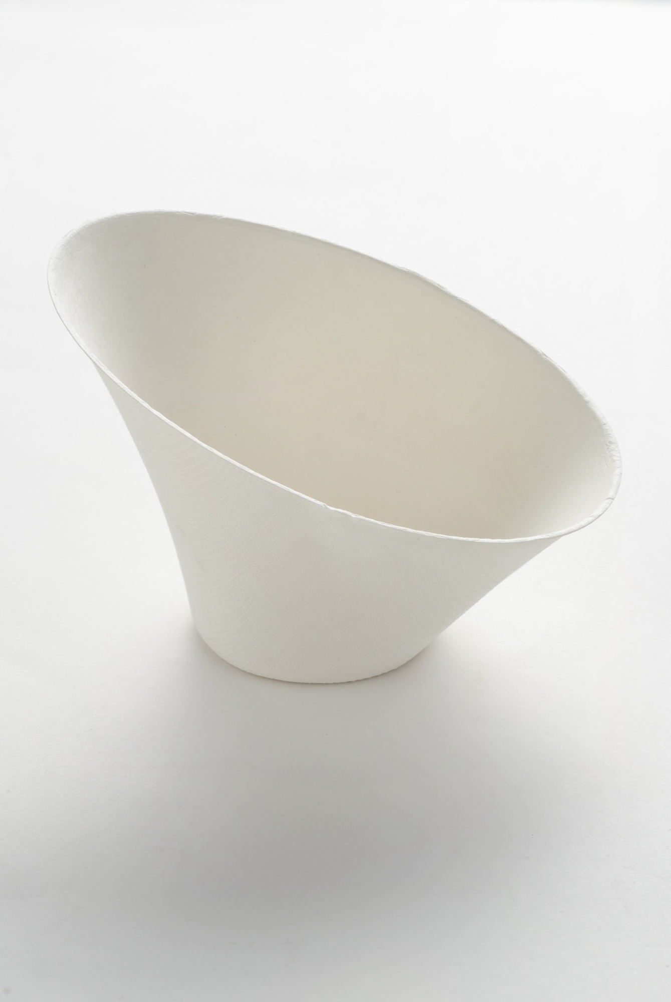 Slope bowl white 200ml 11x13cm - Sabert