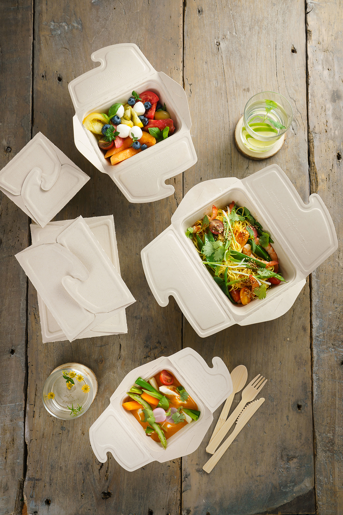 NEW: BePulp MEAL BOX TO GO packaging - Sabert