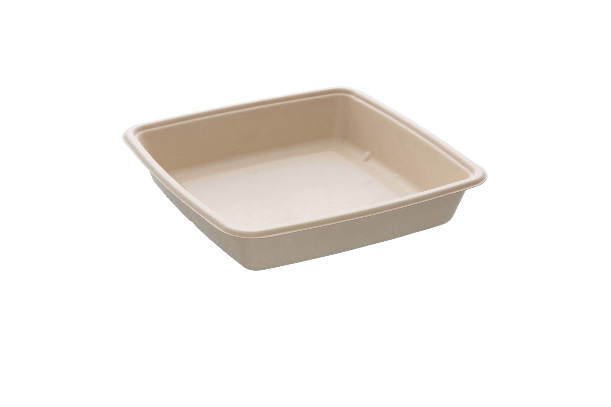 Square tray 1400ml 23x23cm - Sabert