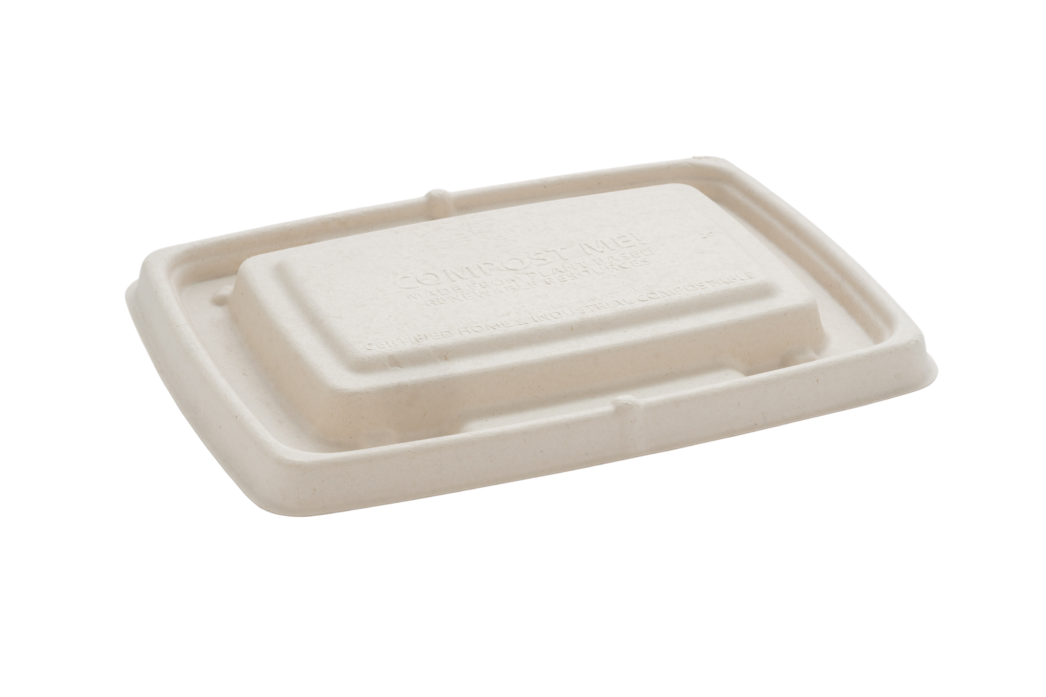 PULP lid for rectangular tray 16x23cm - Sabert