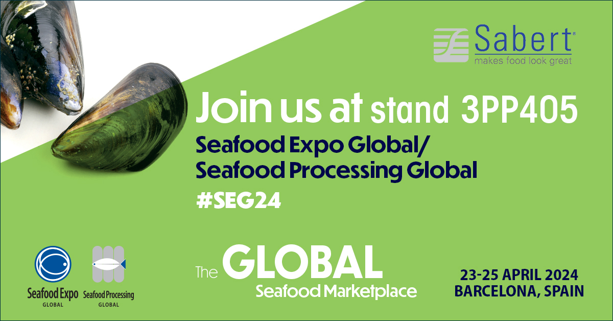 Sabert makes your seafood look great at Seafood Expo! - Sabert