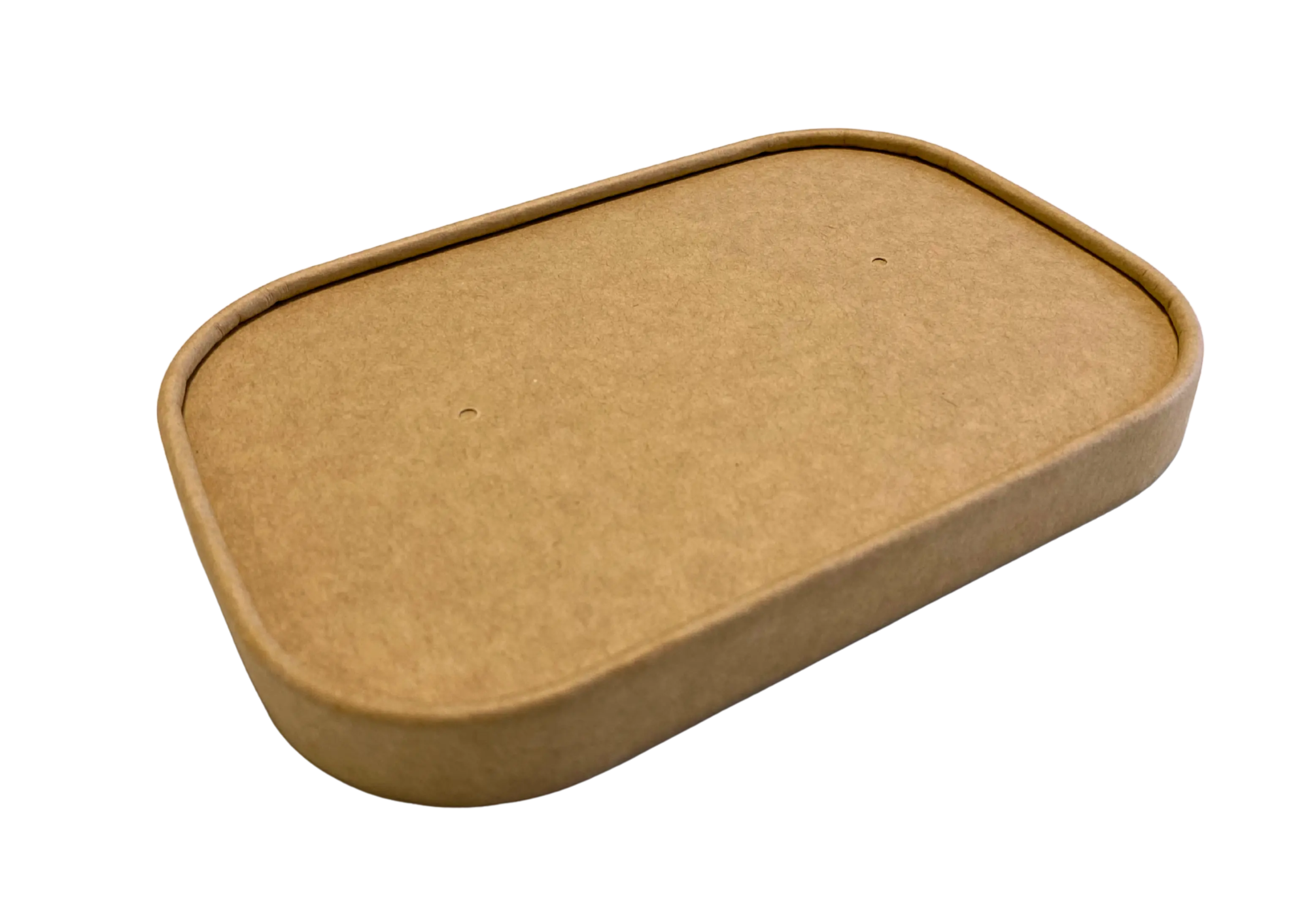 Paper lid for KRAFT Rectangular bowl 17x12cm - Sabert